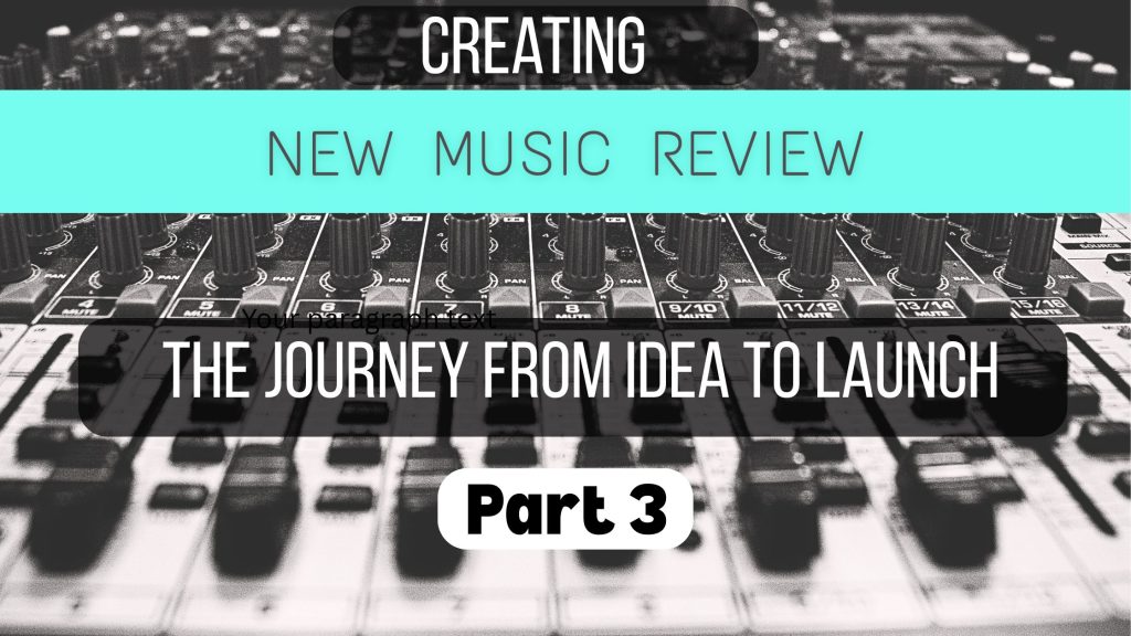 Creating the New music review blog